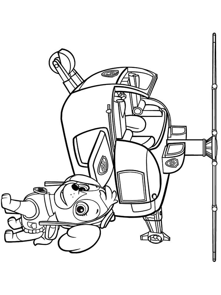 Розмальовки Скай – роздрукувати безкоштовно онлайн